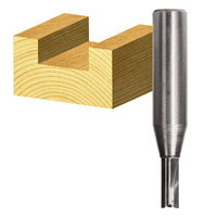 Carbitool 6.35mm 1 2 Solid Carbide 2 Flute Straighth Router Bit Insert T1408